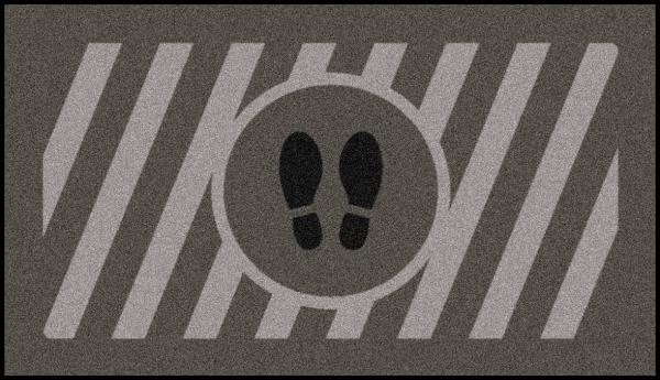 Please Stand Here Carpet Floor Mats are essential business mats by ...
